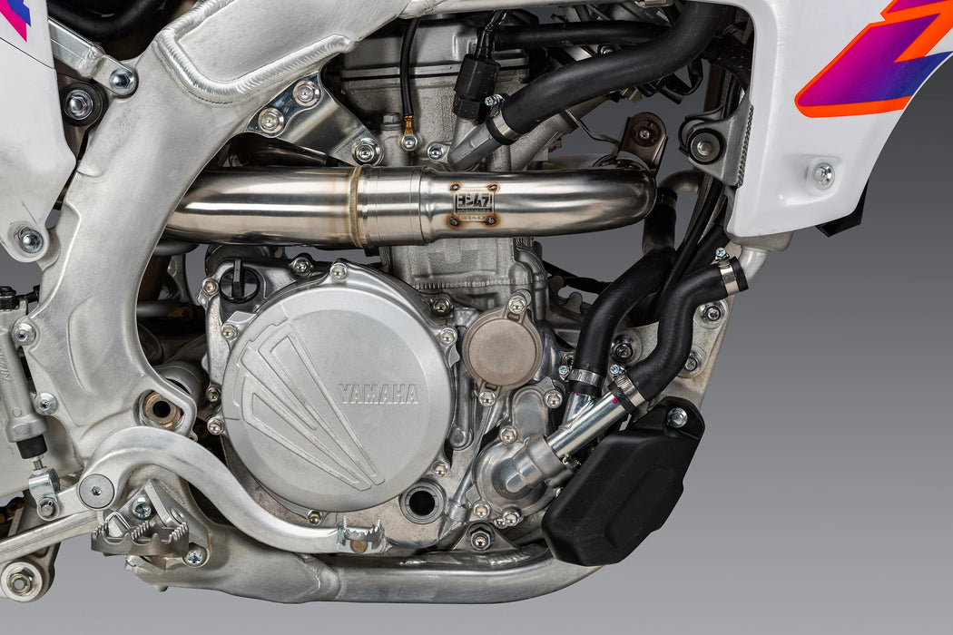 Yoshimura RS-12 Stainless/Aluminum Full Exhaust System - 2024 YZ250F ...
