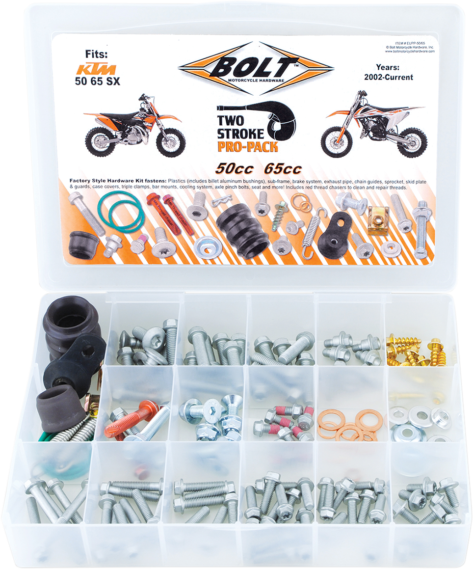 BOLT Pro Pack - Gas Gas/Husqvarna/KTM 50/65 — Privateer Mx Supply