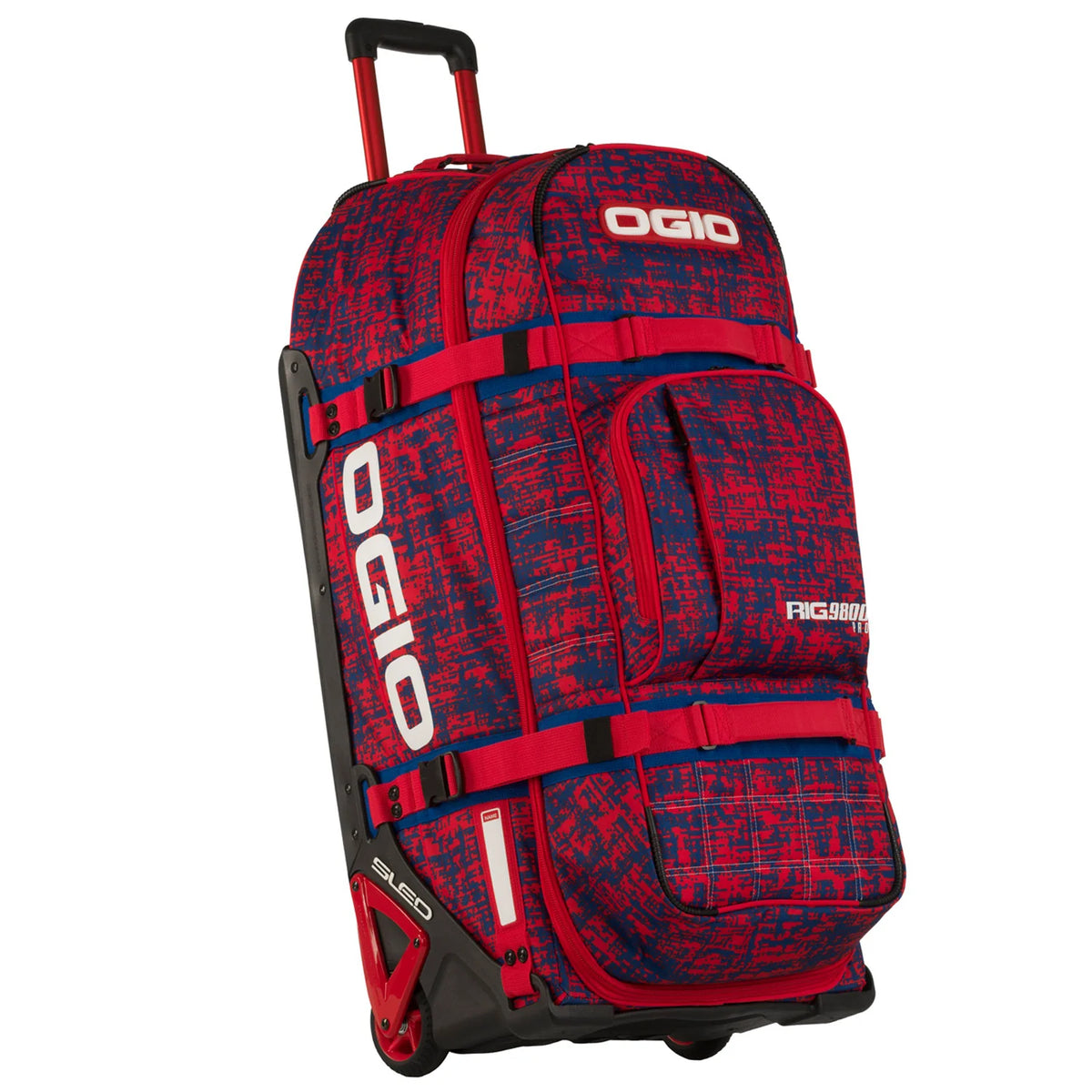 Ogio Rig 9800 Gear Bag - Chaos Red/Blue — Privateer Mx Supply