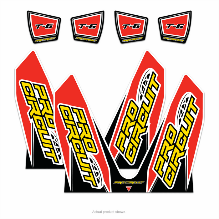 Pro Circuit T-6 Replacement Decals — Privateer Mx Supply